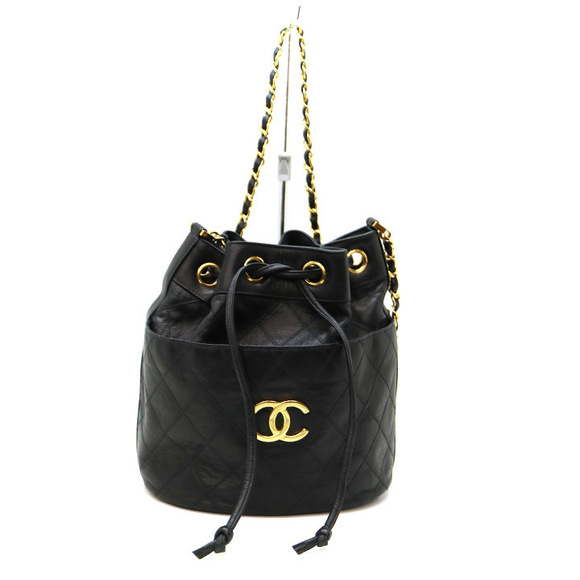 CHANEL | Bags | Chanel Drawstring Matelasse Vintage Shoulder Bag ...